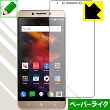 ※対応機種 : LeEco Le Pro 3 X651 ※写真はイメージです。紙のような描き心地を実現する『ペーパーライク保護フィルム』です。 ●表面の特殊加工により、鉛筆で紙に書いているような描き心地を実現！板状タブレットの場合は紙を敷い...