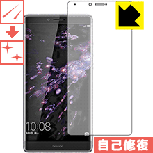 ※対応機種 : HUAWEI Honor Note 8 ※写真はイメージです。特殊コーティング層が細かなキズを自己修復し、画面が見にくくなるのを防ぐ『キズ自己修復保護フィルム』です。●キズがついてもすぐに修復特殊コーティング層が細かなキズを...