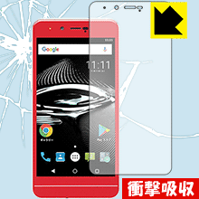 ※対応機種 : Mode1 RS (MD-03P) ※写真はイメージです。特殊素材がしっかりと衝撃を吸収し、機器へのダメージをやわらげ、液晶画面をキズや衝撃から守ることができる『衝撃吸収保護フィルム』です。 ●衝撃を吸収して機器を保護特殊素...