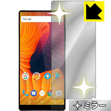 ※対応機種 : Vernee MIX 2 ※製品内容 : 前面用1枚※写真はイメージです。「Mirror Shield」は、画面が鏡に早変わりし、のぞき見が防止できる『ミラータイプ液晶保護フィルム』です。●液晶画面が鏡に早変わり！液晶画面の...