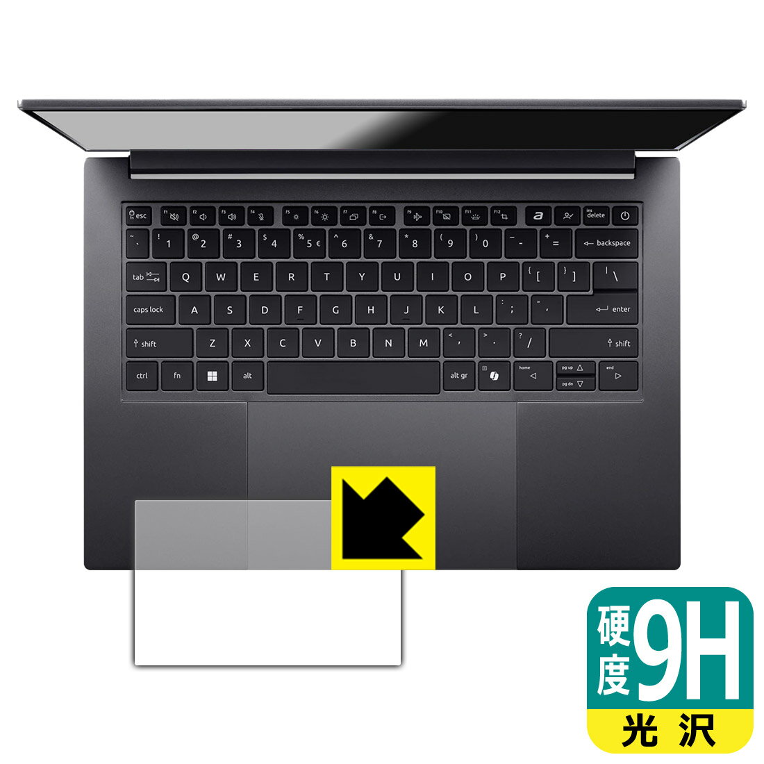 対応機種●対応機種 : Acer Swift X 14 (SFX14-73 シリーズ) 専用の商品です。●製品内容 : タッチパッド用フィルム1枚・クリーニングワイプ1個●※タッチパッド表面の仕上げの都合により、保護フィルムは完全に密着しま...