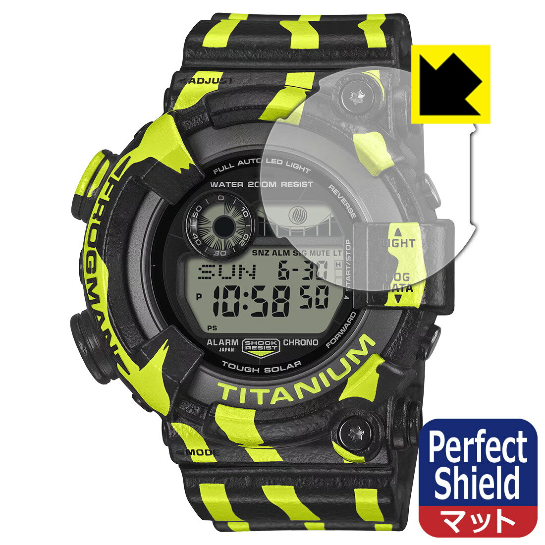 対応機種●対応機種 : CASIO G-SHOCK MASTER OF G - SEA FROGMAN GW-8200TPF-1JR 専用の商品です。●製品内容 : 風防用フィルム1枚・クリーニングワイプ1個●「Perfect Shield...