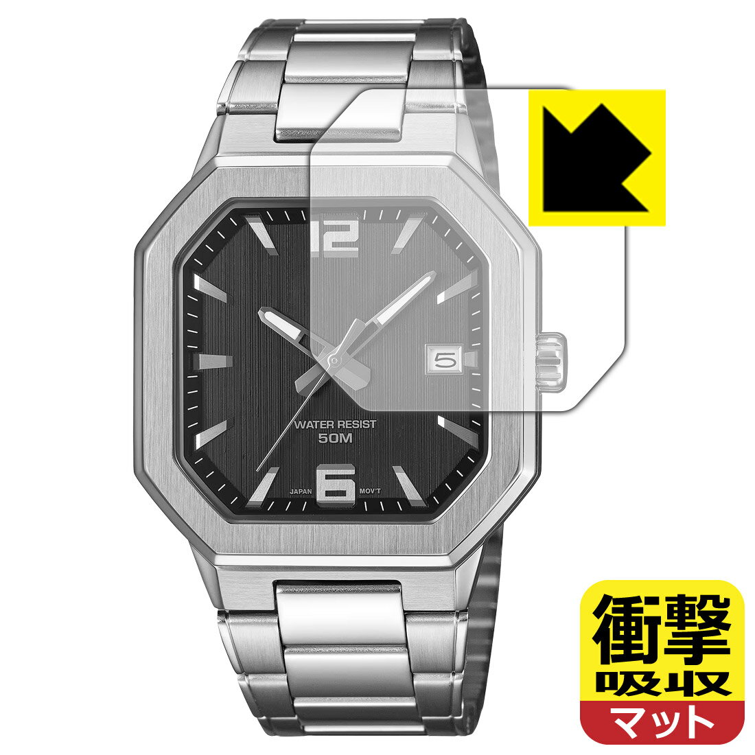 対応機種●対応機種 : カシオ MTP-B195 シリーズ (MTP-B195D / MTP-B195L / MTP-B195RG) 専用の商品です。●製品内容 : 風防用フィルム1枚・クリーニングワイプ1個●特殊素材の衝撃吸収層が外部から...