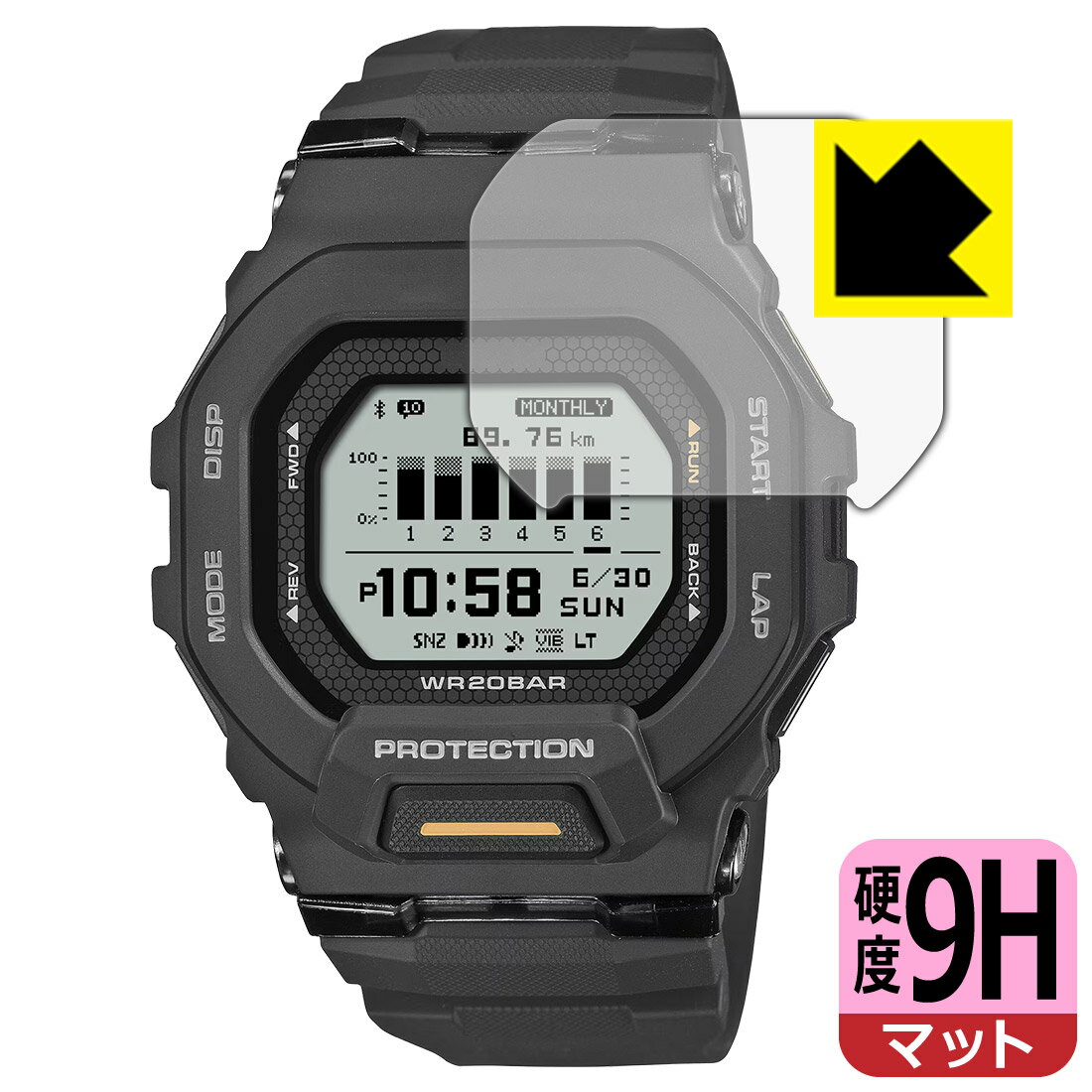 対応機種●対応機種 : CASIO G-SHOCK G-SQUAD GBD-200 シリーズ 専用の商品です。●製品内容 : 風防用フィルム1枚・クリーニングワイプ1個●柔軟性があり、ガラスフィルムのように衝撃を受けても割れない！スリキズ防...