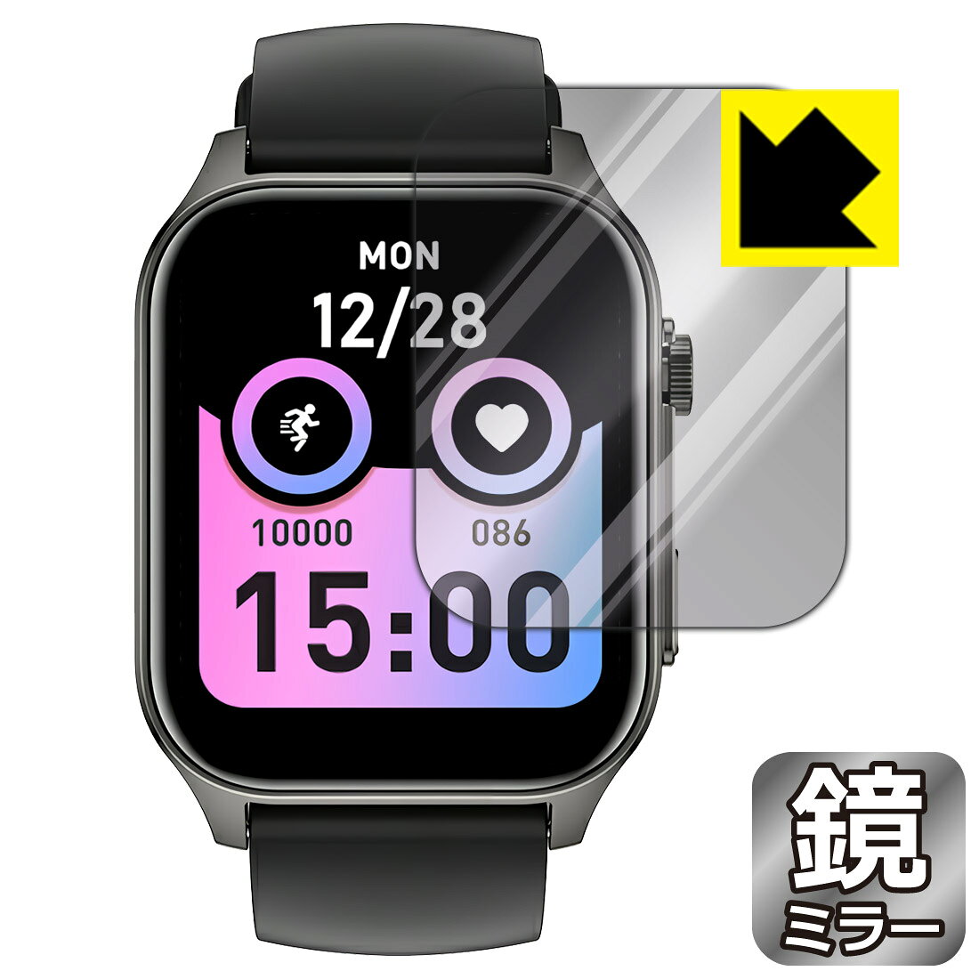 対応機種●対応機種 : Wapik スマートウォッチ X5S 専用の商品です。●製品内容 : 画面用フィルム1枚・クリーニングワイプ1個●※この機器は周辺部が曲面となっているため、保護フィルムを端まで貼ることができません。(表示部分はカバー...