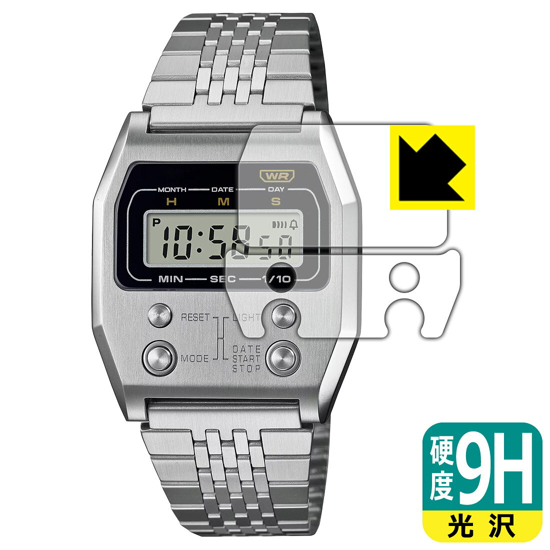 対応機種●対応機種 : カシオ クラシック PREMIUM A1100 シリーズ (A1100D / A1100G / A1100GV / A1100B / A1100GGV) 専用の商品です。●製品内容 : 風防用フィルム1枚・フロントボ...