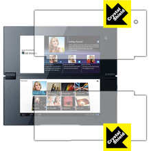 ※対応機種 : Sony Tablet Pシリーズ SGPT211JP/S ※上下画面用、各一枚入りです。 ※写真は商品イメージです。 光線透過率90%の透明度の高さで画像・映像を忠実に、高品位な光沢感で再現します。また、紫外線もカットしま...