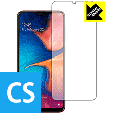 ●対応機種 : Samsung Galaxy A20 海外版●製品内容 : 前面用3枚●※この機器は周辺部が曲面となったラウンド仕様のため、保護フィルムを端まで貼ることができません。(表示部分はカバーしています)●「Crystal Shie...