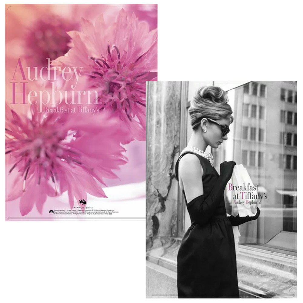 オードリー・ヘプバーン 公式クリアファイル サイズ：A4 オードリーヘプバーン / オードリー・ヘップバーン / オードリーヘップバーン映画 / 俳優