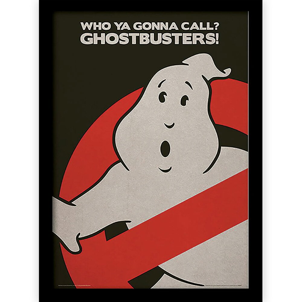 GHOSTBUSTERS 公式インテリア額 サイズ：30×40cm どんなお部屋にもマッチします。 ゴーストバスターズ / アイヴァン・ライトマン / SF・ファンタジー映画 / アフターライフ / afterlife / ビル・マーレイ ...