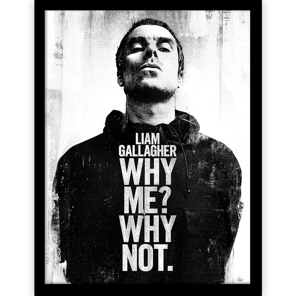 OASIS/Liam Gallagher 公式インテリア額 サイズ：30×40cm どんなお部屋にもマッチします。 オアシス / ROCK / ロック / THE BRITISH ROCK / NOEL GALLAGHER / ノエルギャラ...