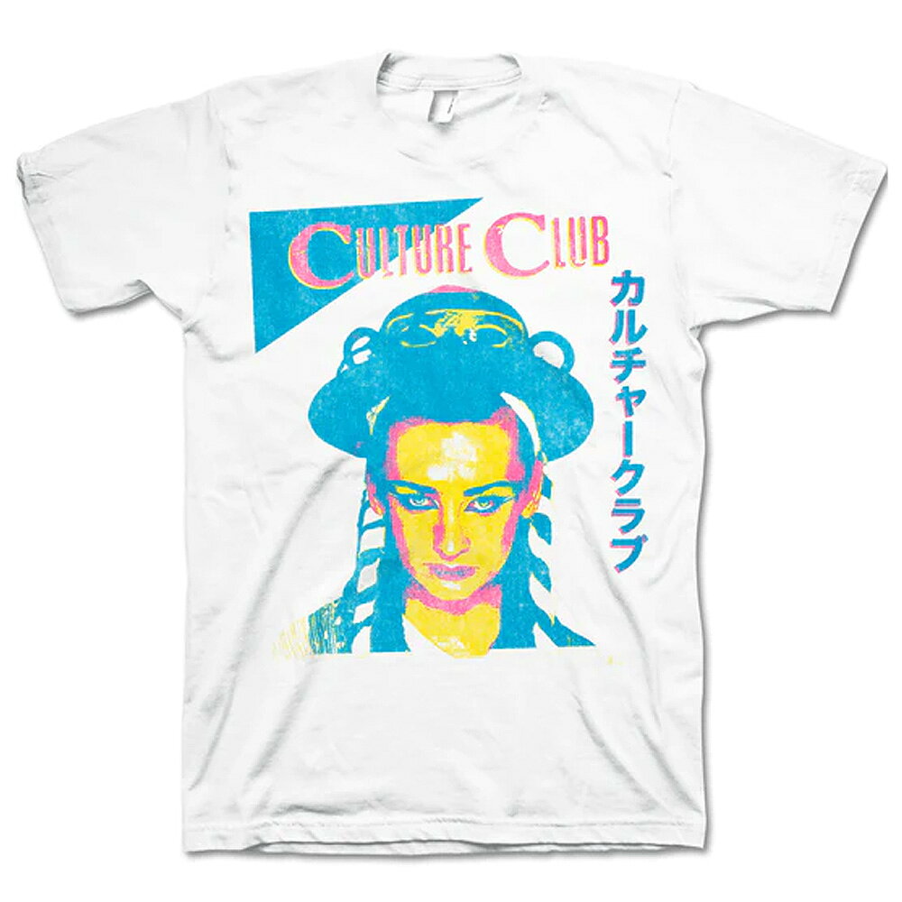 CULTURE CLUB 公式Tシャツ ユニセックス カラー：ホワイト 素材：コットン "Japan" のデザインモチーフが特徴です。 カルチャークラブ / ROCK / ロック / カルチャー・クラブ / BOY GEORGE / ボーイ...