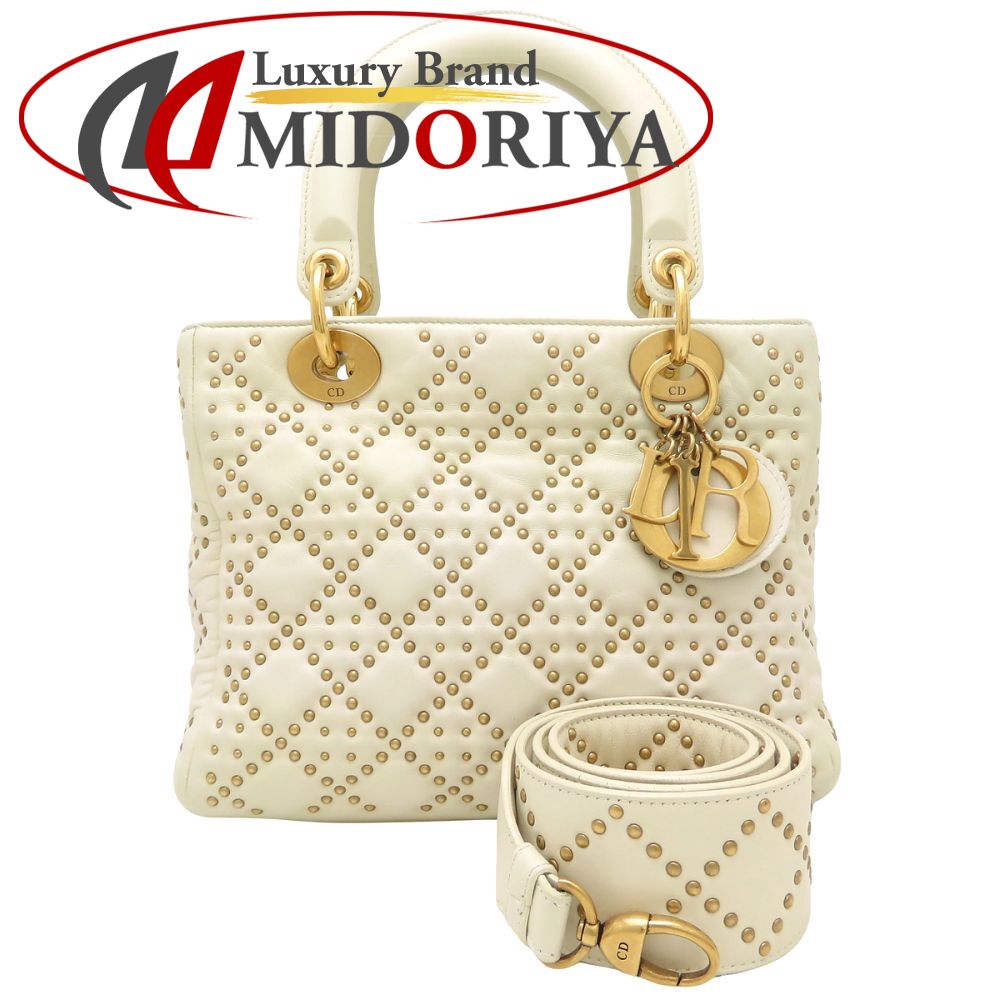 LINE お友だち登録で＼今すぐ使える／1,000円OFFクーポンプレゼント中♪ 商品説明 取扱店舗 ミドリヤ川越本店 状態 中古ABランク 型番 M0579CVNZ030ETF 素材 レザー 色 ホワイト / ゴールド金具 サイズ W24...