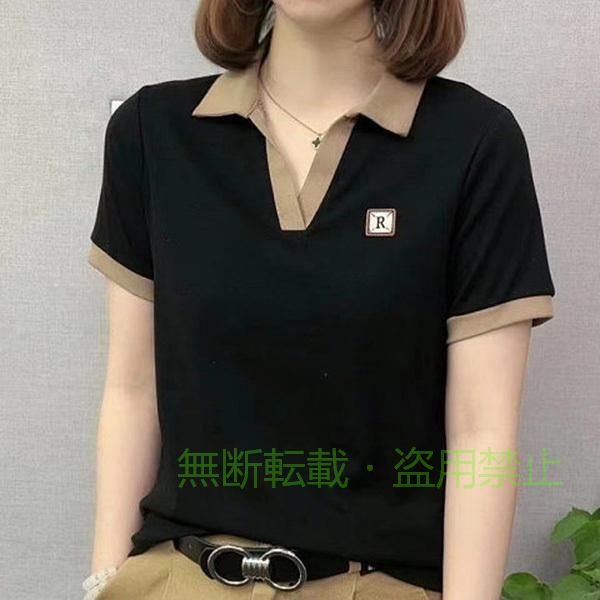 スキッパー仕様のレディースポロシャツです。 襟元にボタンの無いスキッパー仕様で顔周りをスッキリ見せてくれます。 カジュアルすぎない綺麗なシルエットで着回し力の高いアイテムです。 大人トレンドを意識したシックなカラーバリエーション。 デニムや...
