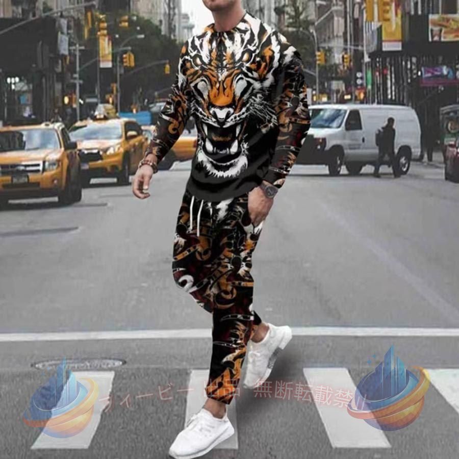 ジャージ メンズ セットアップ 夏 ファション 上下セット スウェット 大きいサイズ パンツ 2点セット カジュアル 長袖 Tシャツ ルームウェア 部屋着 商品詳細 素材：ポリエステル　 【カラー】：画像にてご参考ください。 【サイズ】： ...