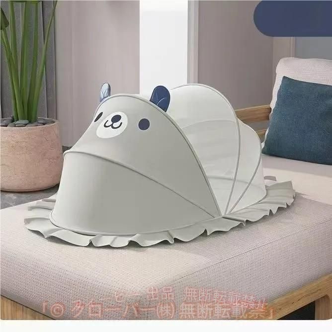 ベビー用蚊帳ベッド 虫よけネット ワンタッチ式蚊帳 ベビー 遮光 安眠 ムカデ対策 簡単設置 簡単収納 蚊よけ 虫防止 折り畳み 折りたたみ 赤ちゃん用 子供 ホーム 屋外 キャンプ 出産祝い 高品質 高密度メッシュ 赤ちゃんのため安全の睡...