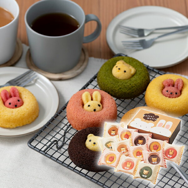 内容うさぎイチゴ・うさぎプレーン・うさぎバナナ・くまチョコ・くま抹茶・くまキャラメル×各2個 箱サイズ幅210×奥行302×高さ85mm 賞味期限常温30日 アレルギー卵、乳、小麦 注意事項 ※本商品は、他の商品との同時購入・同梱は不可とさ...