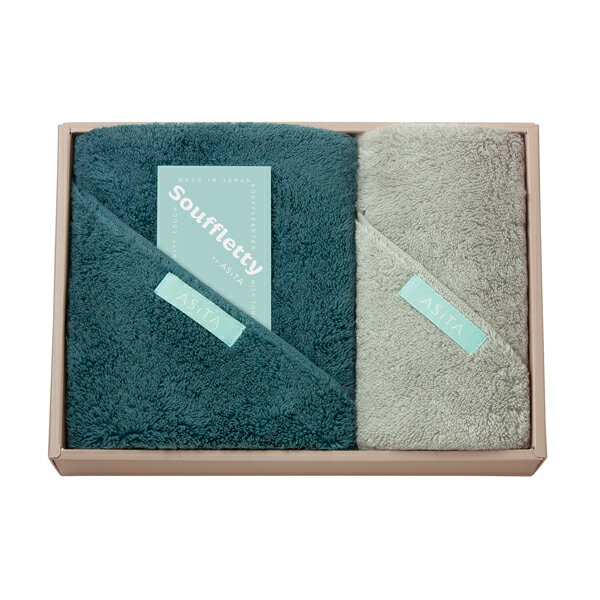 内容フェイスタオル（約34×80cm）、ハンドタオル（約34×35cm） 箱サイズ幅30×奥行22×高さ5cm 重量335g 材質綿100％ 今治認定番号第2025-766号 注意事項 ※不良品以外の返品は不可とさせていただきます。 ＞＞ご...