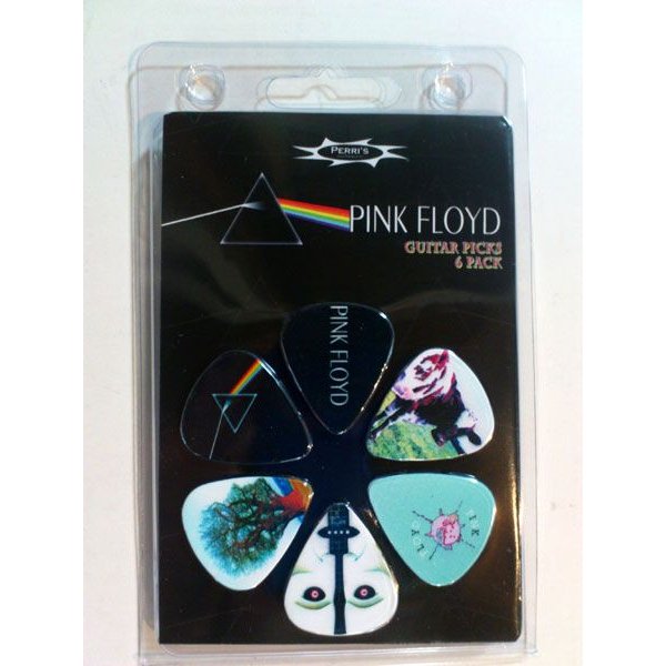 ピンク・フロイドモデルピックセット。 販売単位：1パック(ピック6枚入り)