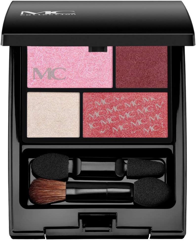 【 メイコー史上最高のしっとりアイシャドウ 】 MCコレクション アイカラーパレット No.4 ピンクパープル 4色セット チップ・ブラシ付 無香料 全4種 メイコー化粧品 MC Collection MEIKO COSMETICS 【 高...