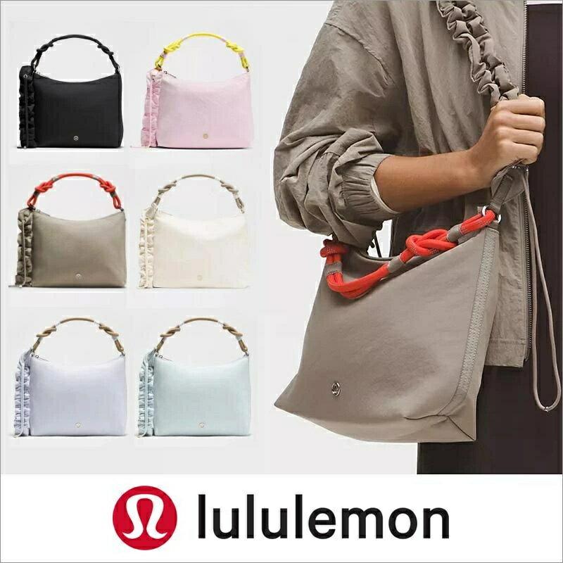 商品説明文 カナダ発人気ブランド lululemon（ルルレモン） Convertible Ruched Crossbody Bag が登場です。 6.5L の程よい容量で、毎日の必需品をしっかり収納可能。 ルーシュデザインが女性らしいアク...