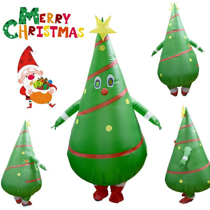 商品説明〔商品名〕ハロウィン クリスマス クリスマスツリー エアコス コスプレ 衣装 コスチューム 仮装 いたずら 変装スーツ 膨らむ 着ぐるみ 面白グッズ ものまね 空気充填 インフレータブル 忘年会 イベント パーティー 舞台 コスプレ...