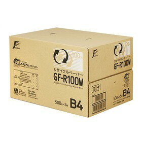 入数：500枚×5冊/箱 坪量 67g / m?、厚さ 93μm、白色度約 80％、古紙配合率 100％