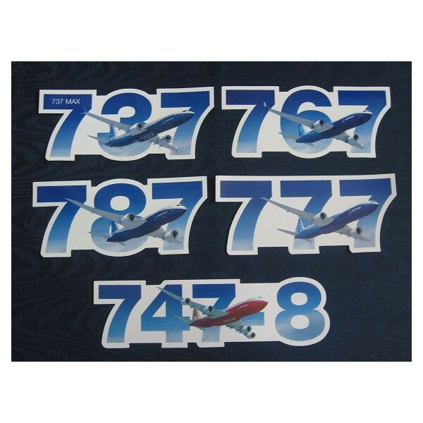 製造国BOEING社 サイズサイズ：21×9cm B737・B767・B777・B787サイズ：26×7,5cm B747-8(機体レッド)用途 防水性のため、安心してフライトケース・タンス・窓に貼り付けられます。機種タイプB737B767...