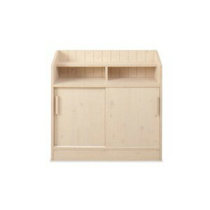 引き戸カウンター下収納家具【キッチン収納家具】完成品 キッチン収納家具は、色々な組み合わせが楽しめるシンプルな引き戸カウンター下収納家具。 カラーは、うっすら木目の見えるナチュラル。 完成品で設置も楽々♪壁一面に設置しても、圧迫感を感じさせ...