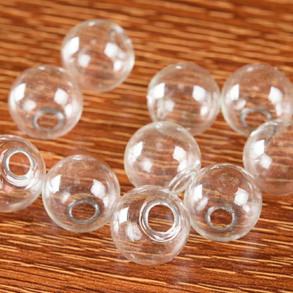 ガラスドーム作成用のガラス10個セットです。数量：10個サイズ：16mm