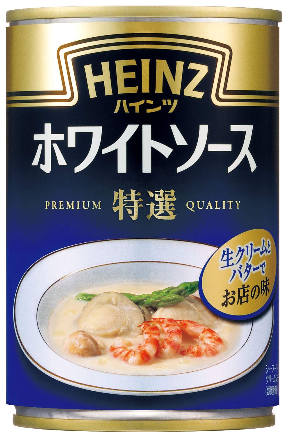 内容量:290g×4缶 カロリー:125kcal(100gあたり) 商品サイズ(高さ×奥行×幅):202mm×67mm×134mm 缶詰ソースで簡単にお店の味