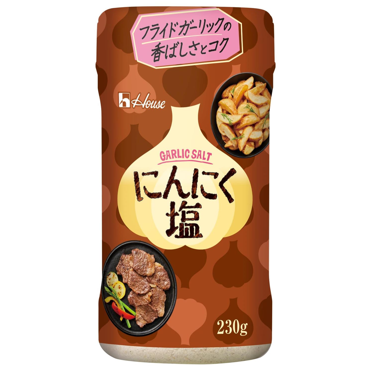 内容量:230g×5個 賞味期間:製造後2年1ヵ月(未開封) にんにく、塩、ペパー、調味料等がブレンドされているので、いろいろな料理にサッと振りかけるだけで上品なにんにくの風味を楽しめます。 地球に優しいバイオマスプラスチックを一部使用した...