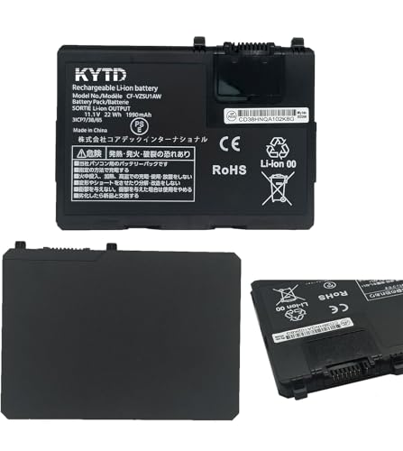 KYTD CF-VZSU1AW VZSU1AJS バッテリー 適合 パナソニック Toughbook CF-33 CF-33X series ノートパソコンに 電池部品の型番です for Panasonic CF-VZSU1AW CF-VZ...