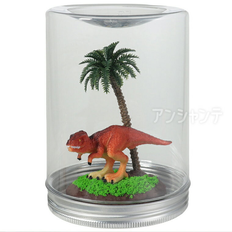 商品について 商品名 透明ジオラマ 恐竜 商品紹介 ボトルの中に恐竜の世界を再現できるジオラマセットです。ボトルの中に、 付属の恐竜フィギュアと粘土・スポンジを使って自分だけの情景づくりが楽しめます。オールインワンパッケージなので追加素材等...