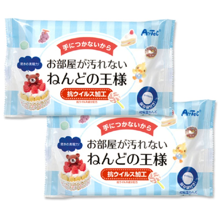 商品について 商品名 ねんどの王様 2個セット 商品紹介 学校教材メーカーが作った、安全・安心の高品質ねんど「ねんどの王様」です。 抜群の可塑性で形作りがしやすく、乾燥してもひび割れにくいので、ねんど工作がはじめての方やお子様にもおすすめ。...