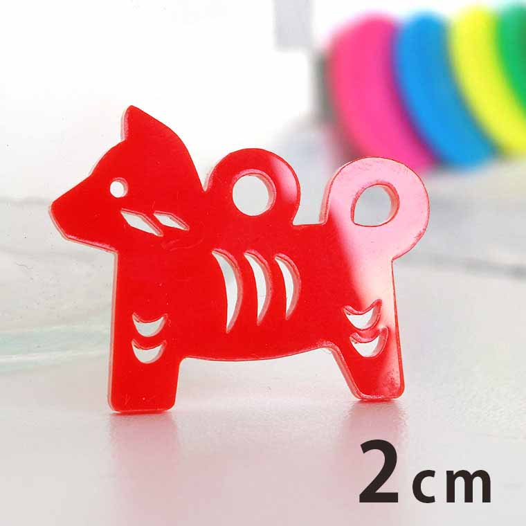 商品について 商品名 アンシャンテラボ アクリルチャーム2cm 干支飾り いぬ 商品について いぬの可愛いシルエットに穴が付いたパーツです。マルカンとカニカンを付けてチャームにするのもおすすめ。ピアス・ブレスレットなどのアクセサリー作り、レ...