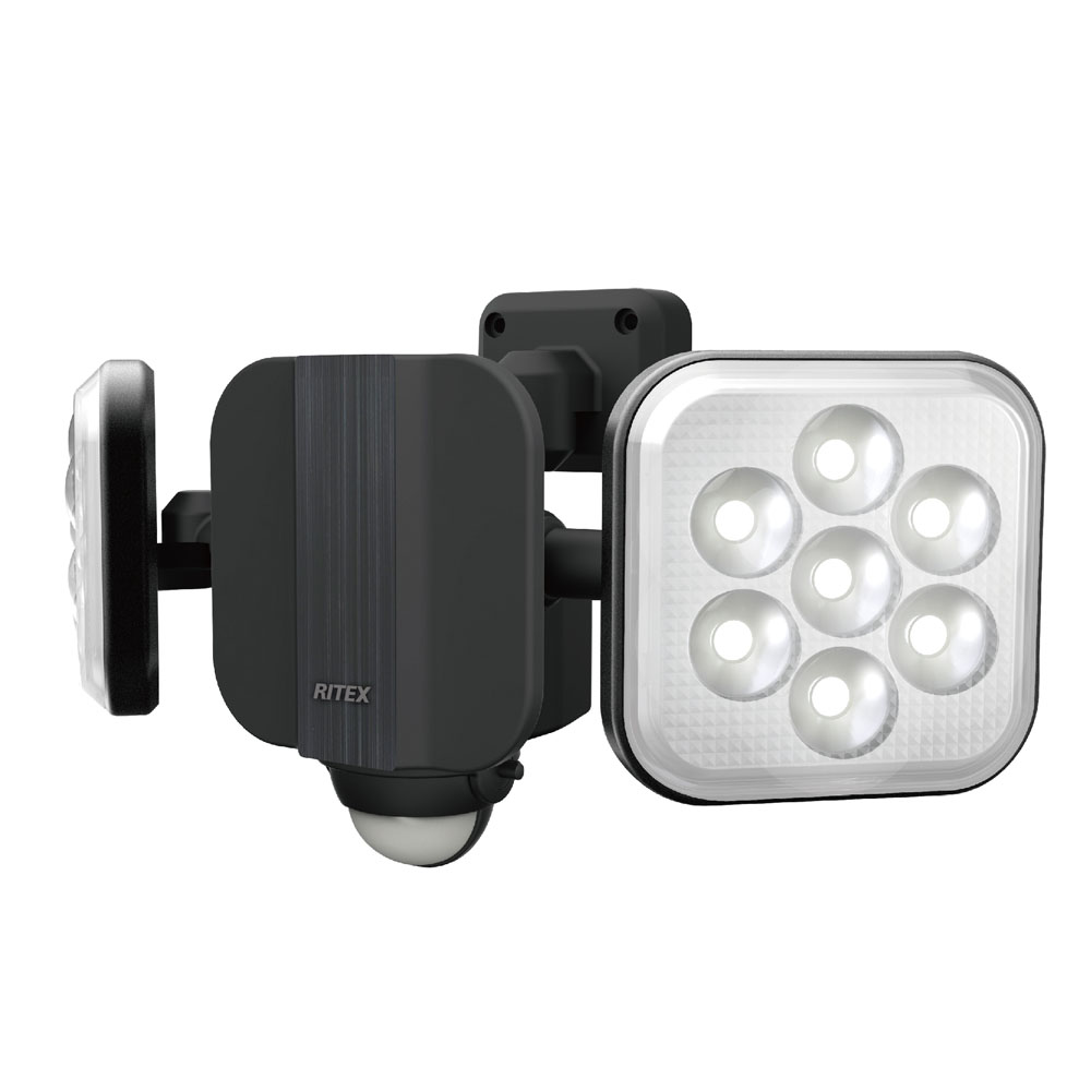 11W×2灯 フリーアーム式 LEDセンサーライト（LED-AC2022） 不可能を、可能にする。 フリーアーム構造で照らしたい方向へ自在に調整できる、高輝度センサーライトです。 最大2000ルーメン（ハロゲン400W相当）の明るさで、防犯...