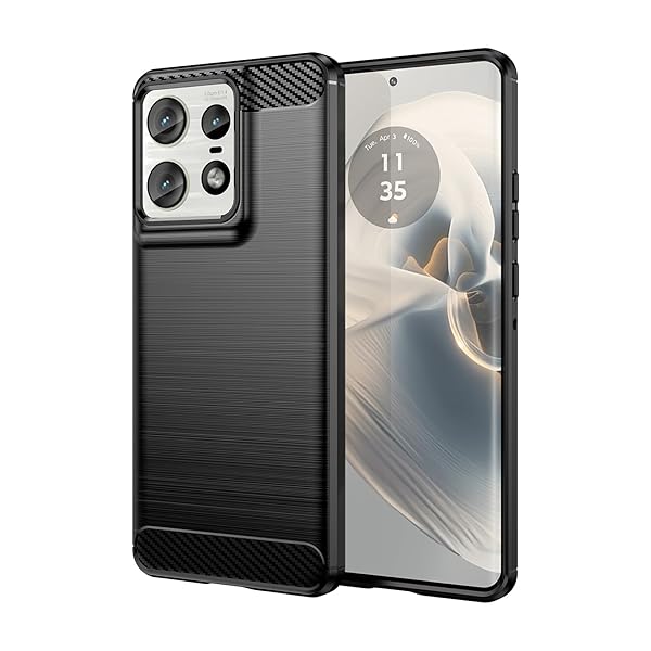 For Motorola MOTO EDGE 50 Pro/50s Pro ケース 炭素繊維 全面保護 落下に強い 耐衝撃 擦り傷防止 滑り止め 軽量 超薄型 MOTO EDGE 50 Pro/50s Pro カバー インストール簡単 スマ...