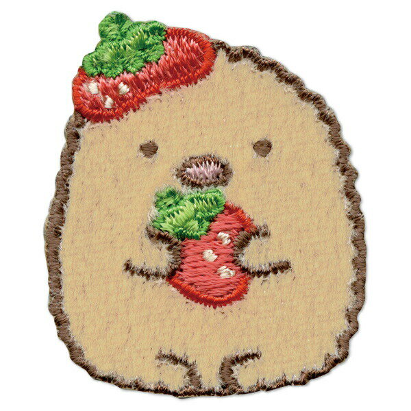 すみっコぐらしの可愛いワッペンです 使い方いろいろ♪ アイロン接着はもちろんシールとしてもご利用いただけます 入園入学グッズの目じるしや お手持ちのグッズのワンポイトに！ ◇アイロン・シール両用タイプ ◇サイズ：幅 約3.2cm × 高さ ...