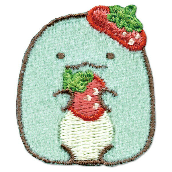 すみっコぐらしの可愛いワッペンです 使い方いろいろ♪ アイロン接着はもちろんシールとしてもご利用いただけます 入園入学グッズの目じるしや お手持ちのグッズのワンポイトに！ ◇アイロン・シール両用タイプ ◇サイズ：幅 約3.2cm × 高さ ...