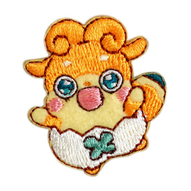 『ヒミツのここたま』のラキたまのワッペンが登場☆彡 アイロン・シール両用タイプで 楽しめる便利なワッペン(*^_^*) 簡単にかわいい目印つけができます♪ &copy;BANDAI/TV TOKYO・ここたま製作委員会 ◆1枚入り ◆シール...