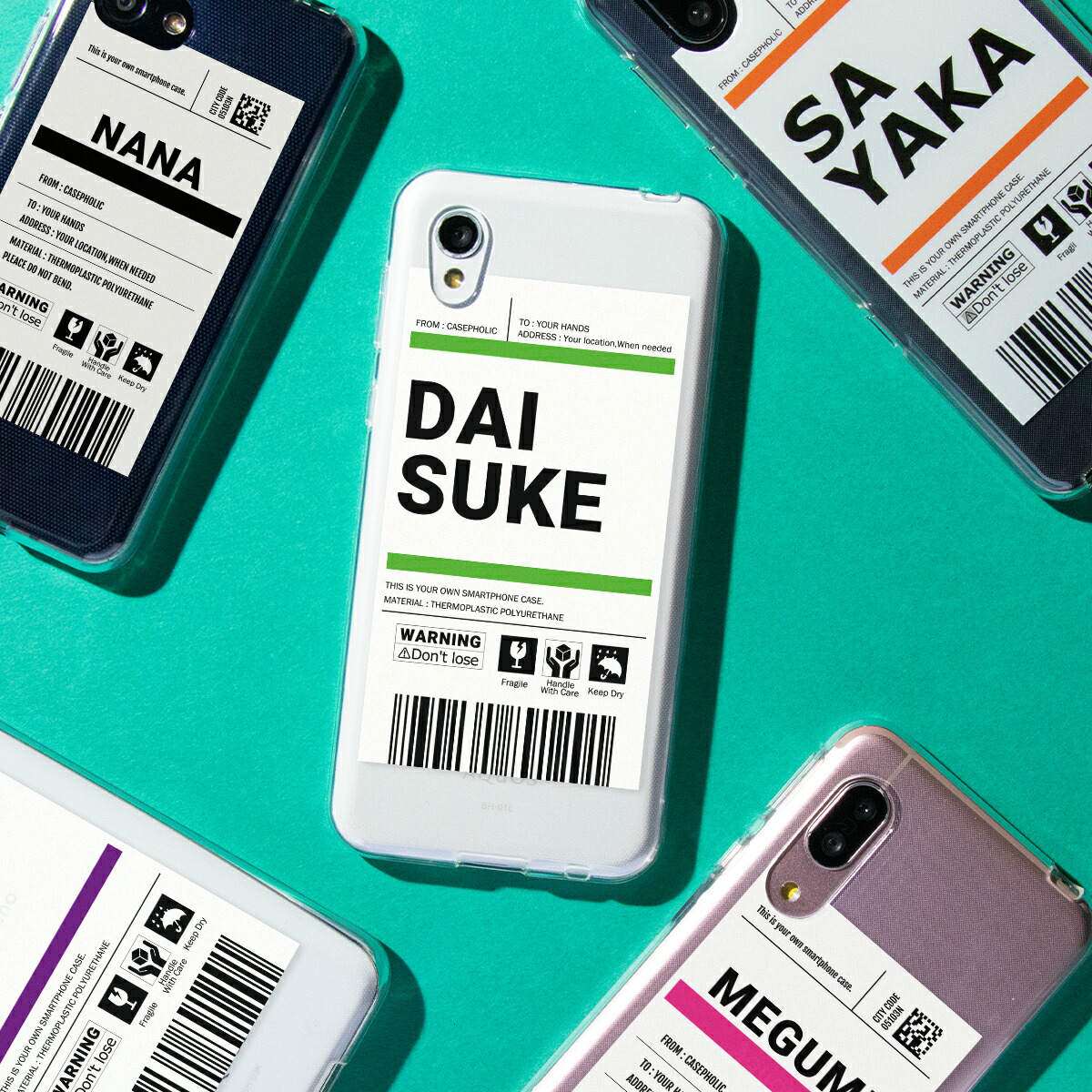 商品名称出荷ラベルモチーフ AQUOS スマホケース適応機種BASIO activeBASIO active2シンプルスマホ7シンプルスマホ6AQUOS sense7 SH-53CAQUOS sense7 SHG10AQUOS sense7...