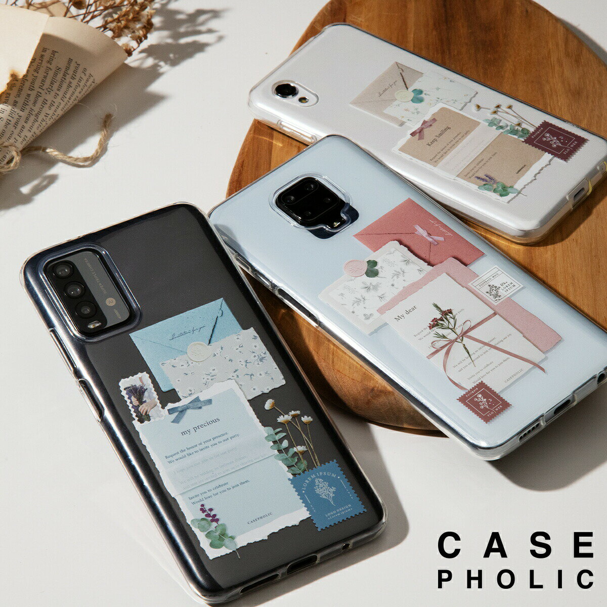 商品名称Xiaomi 招待状モチーフの花柄カスタムケース　Floral invitation適応機種Redmi Note 11Xiaomi Mi 11 Lite 5GXiaomi Redmi 9TXiaomi Redmi Note9sXia...