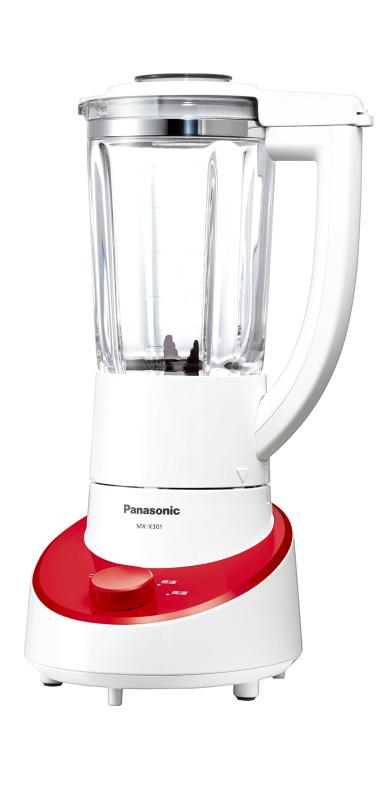 パナソニック ミキサー ブラックハードチタンコートカッター 1000ml MX-X301-Rサイズ:高さ37.2×幅20.3×奥行21.4cm主な材質:ABS(ボデー・ダイヤル・ミキサーコップふた・ミキサーコップ取っ手)・AS(内ふた)・ガ...