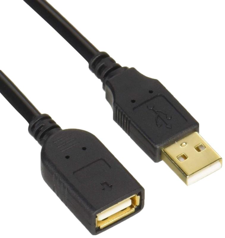 バッファロー BUFFALO USB2.0延長ケーブル カーボン素子ねり込 3m ブラック BSUAAFR230BK●離れたパソコンとプリンター・HDDをつなぐ、USB2.0延長ケーブル対応機種:USB Type-Aを持つパソコン及びUSB...