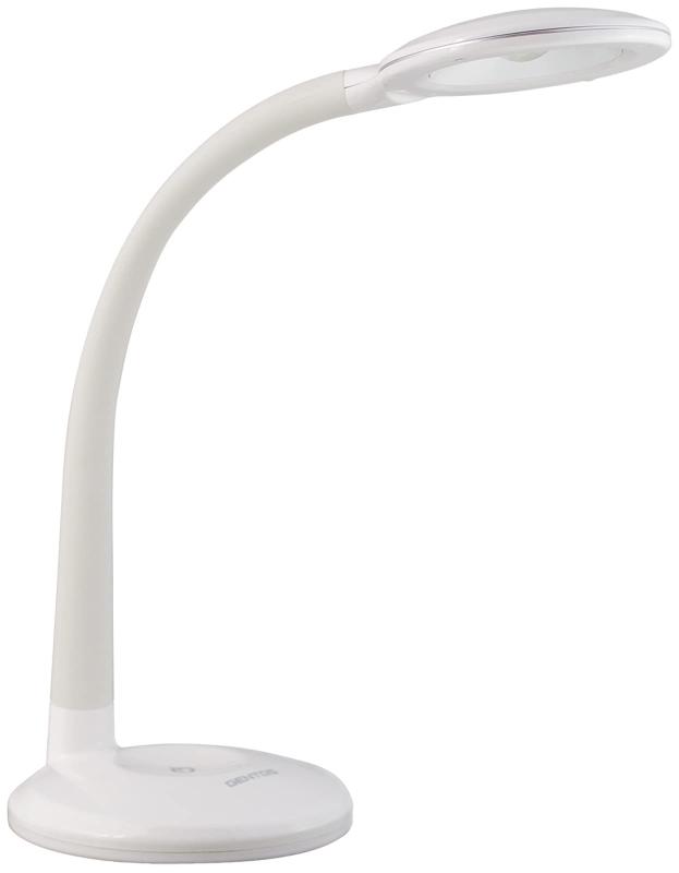 GENTOS(ジェントス) LEDデスクライト 目にやさしい 卓上 スタンドライト 520ルーメン ルミリオン ホワイト DK-R255WHサイズ:約幅130×奥行270×高さ285mm、本体重量:約890gセット内容・付属品:本体、ACア...