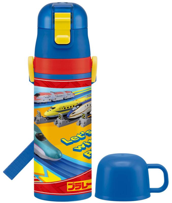 スケーター (skater) 子供用 2WAY ステンレス 水筒 コップ付き プラレール 20 430ml SKDC4サイズ:直径6.8×高さ(コップ時)21.5cm・(直飲み時)23cm素材・材質:内びん・胴部・口がね=ステンレス鋼 コッ...
