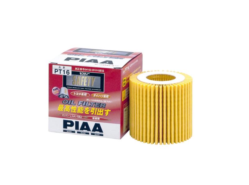 PIAA(ピア) 車用 オイルフィルター オイルエレメント 《当社独自開発のスモールワイドプリーツ採用》 1個入 [トヨタ車用] ハリアー・プリウス・マークII_他 PT16PIAAブランドのオイルフィルター品番：PT16生産国：日本製該当...