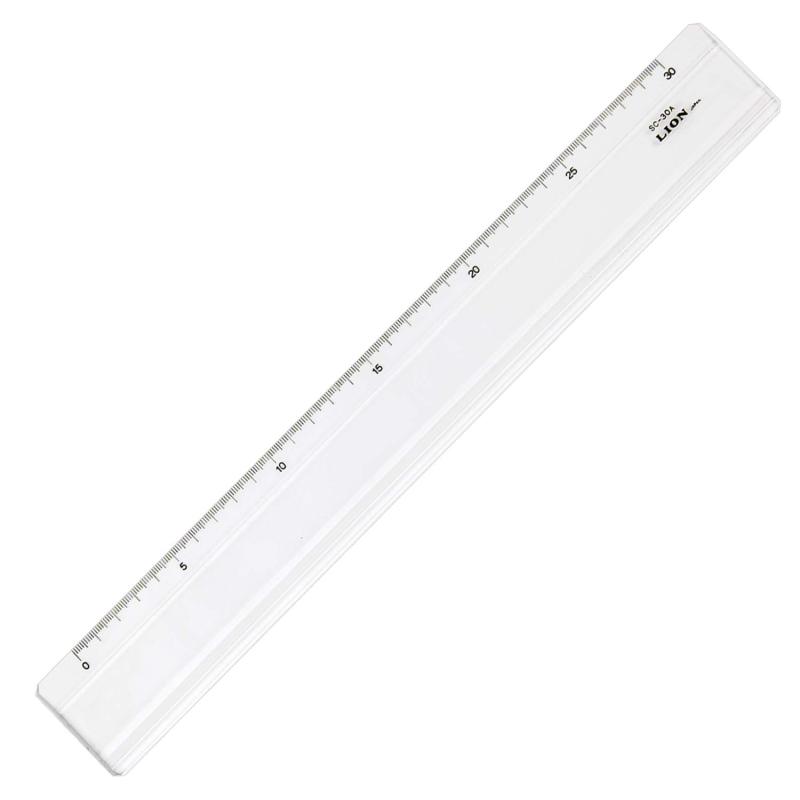 ライオン事務器 直線定規 30cm SC-30A 再生アクリル【目盛】30cm【材質】アクリル製(インジェクション成型)【特長】目盛精度の高いインジェクション成型定規複数店舗にて販売をしておりますため、在庫データの更新が間に合わず、欠品にも...