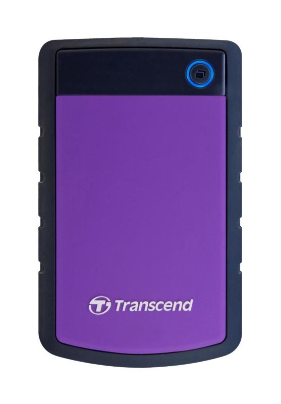トランセンドジャパン Transcend ポータブルHDD 2TB 【PS5/PS4 メーカー動作確認済】 耐衝撃 USB3.1 Gen1 TS2TSJ25H3P(パープル)【製品特徴】米軍の落下試験規格に相当する耐衝撃性を実現した3層構造...